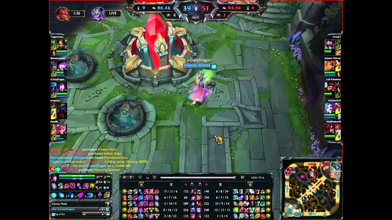 LoL Funny Win - xCrazy & Flave88 - YouTube