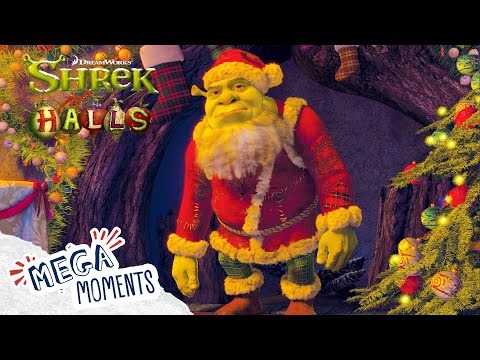 Ogre Claus! 🎅 | Shrek The Halls | Christmas Special 🎄| Compilation | Movie Moments | Mega Moments