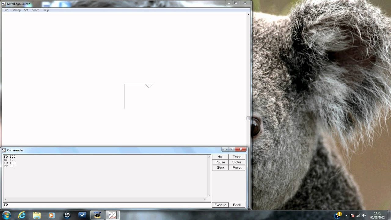 How To Make A Square Using MSWLogo w/ AppleDocXD - YouTube