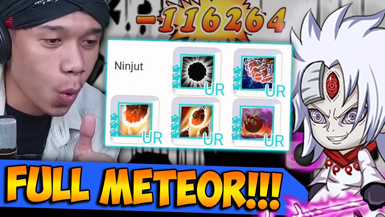 Eksperimen Full Jutsu Meteor Terbaru !!! Ninja Hereos New Era - YouTube