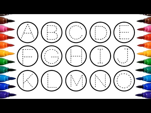 Writing ABCD Alphabet for Kids | Learn the Alphabet | Alphabet writing ...