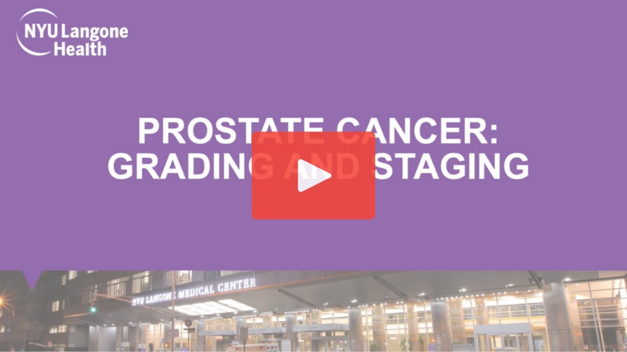 Prostate cancer grading and staging | Dr. William Huang - YouTube