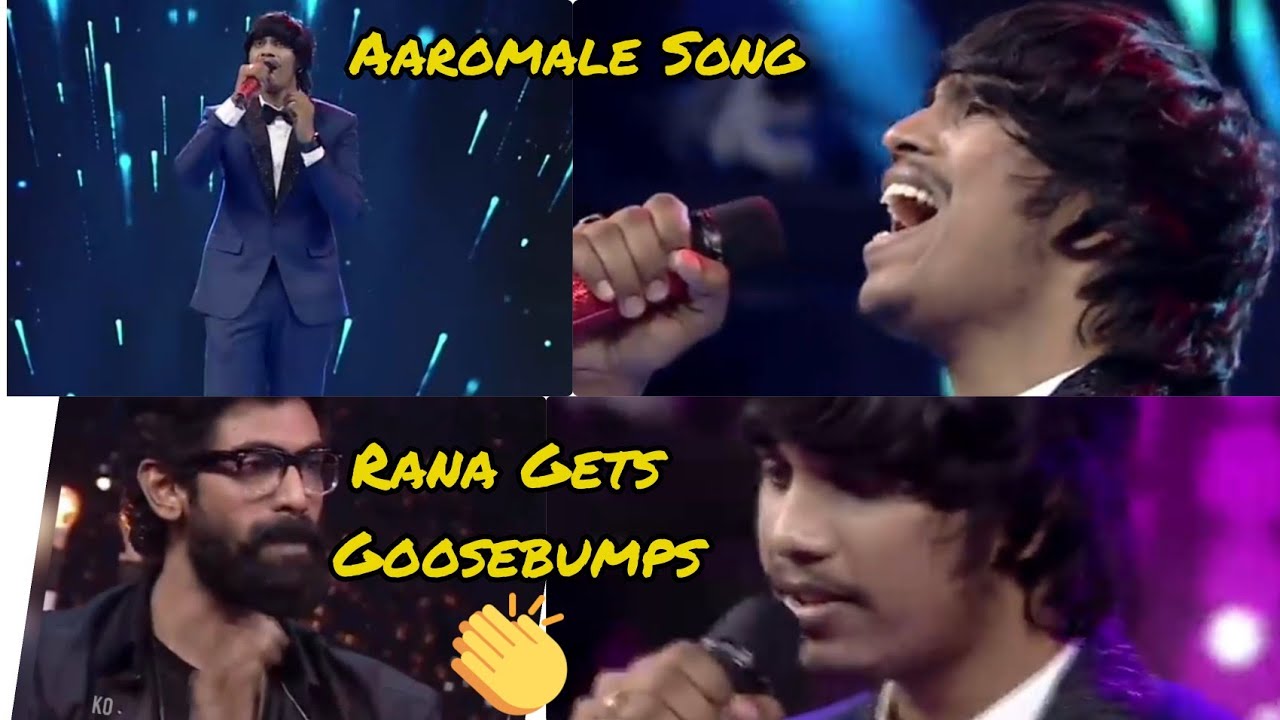 Yasaswi Aaromale Song Performance - Rana Gets Goosebumps - Whatsapp ...
