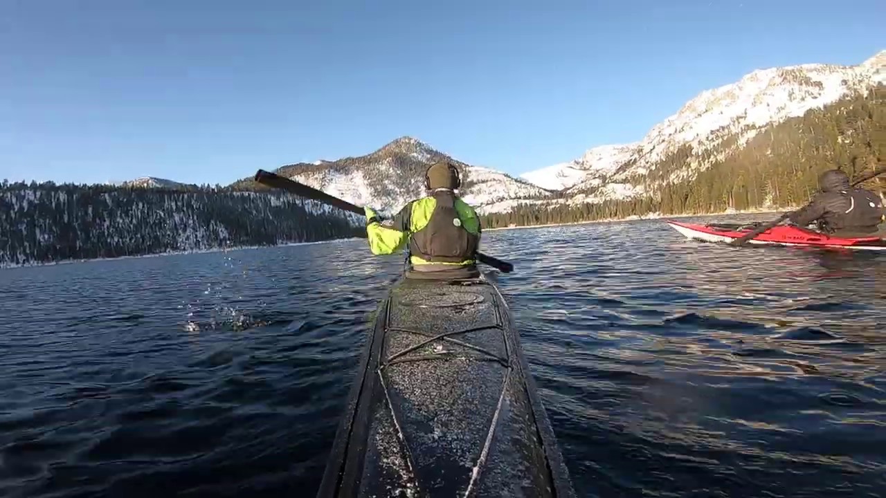 Kayaking Emerald Bay March 27 2020 - YouTube