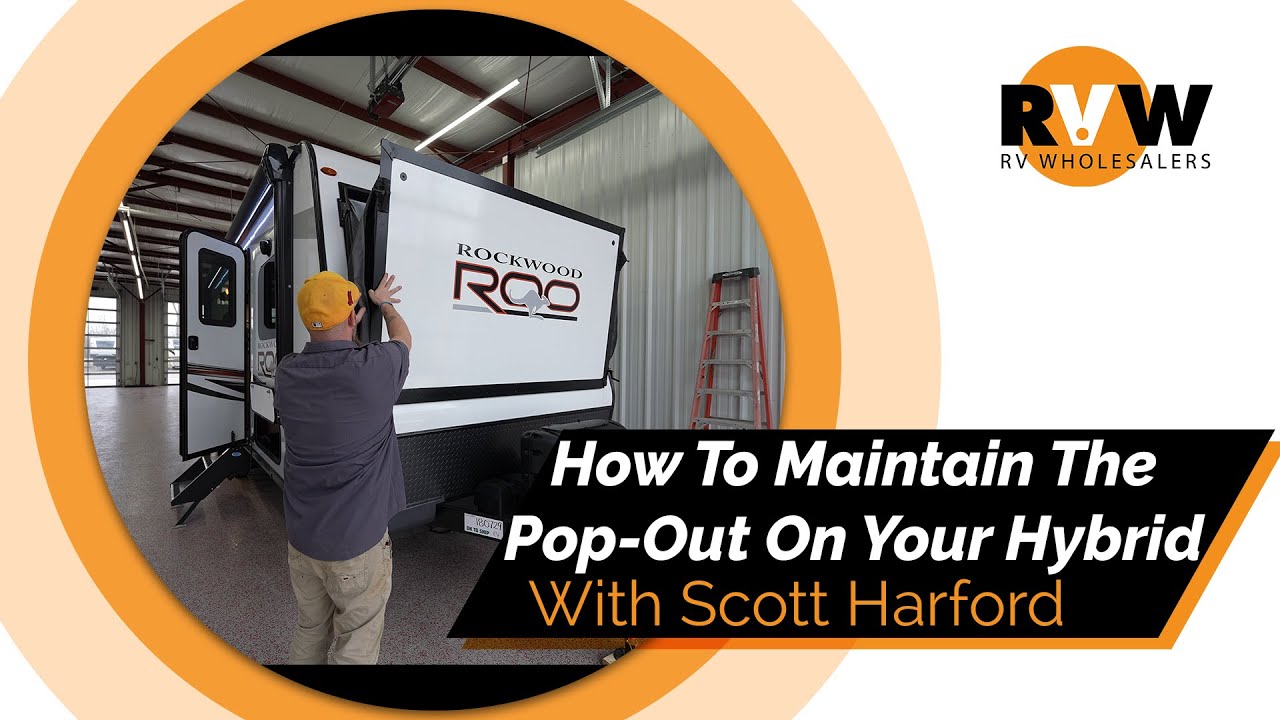How To Maintain The Pop-Out On Your Hybrid Trailer - YouTube
