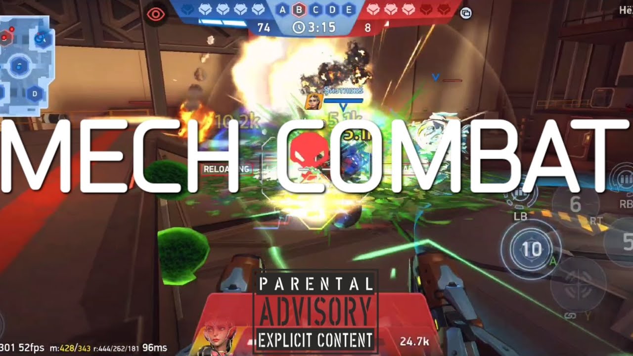 MECH COMBAT mech arena - YouTube