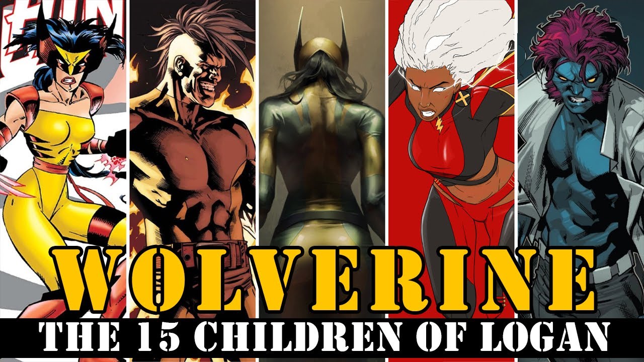 The 15 children of Wolverine in Marvel Comics | X Men - YouTube