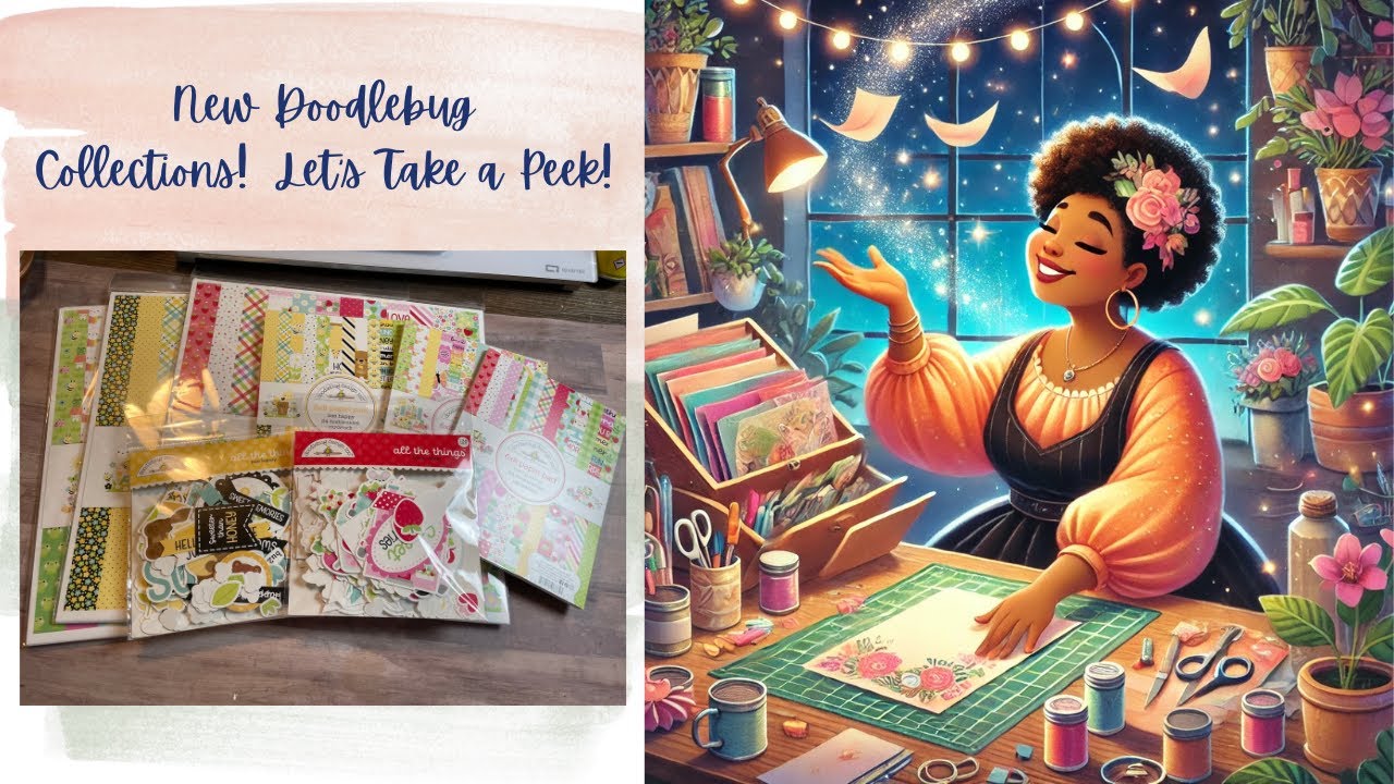 Let's look at the New Doodlebug Collections Bee Happy, Butterfly Kisses ...