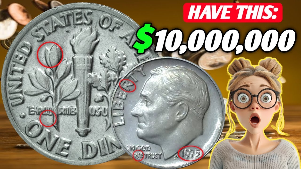 1975 Error Roosevelt Dime Coin Value | How Much is a 1975 Dime Worth ...