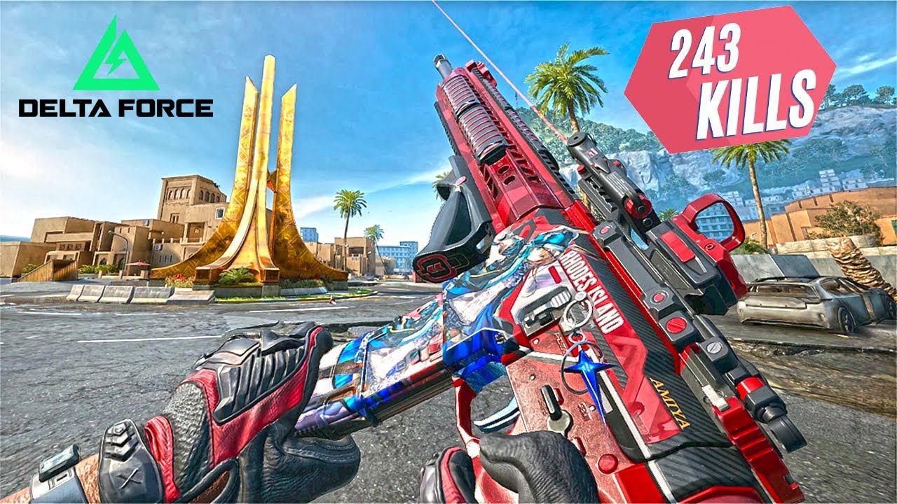 Delta Force : Mobile M4A1 MAX GRAPHICS 60 FPS Gameplay - YouTube