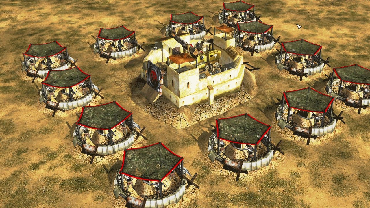 GLA Fortress 1 vs 3 Super Air Force - C&C Generals Operation Firestorm ...