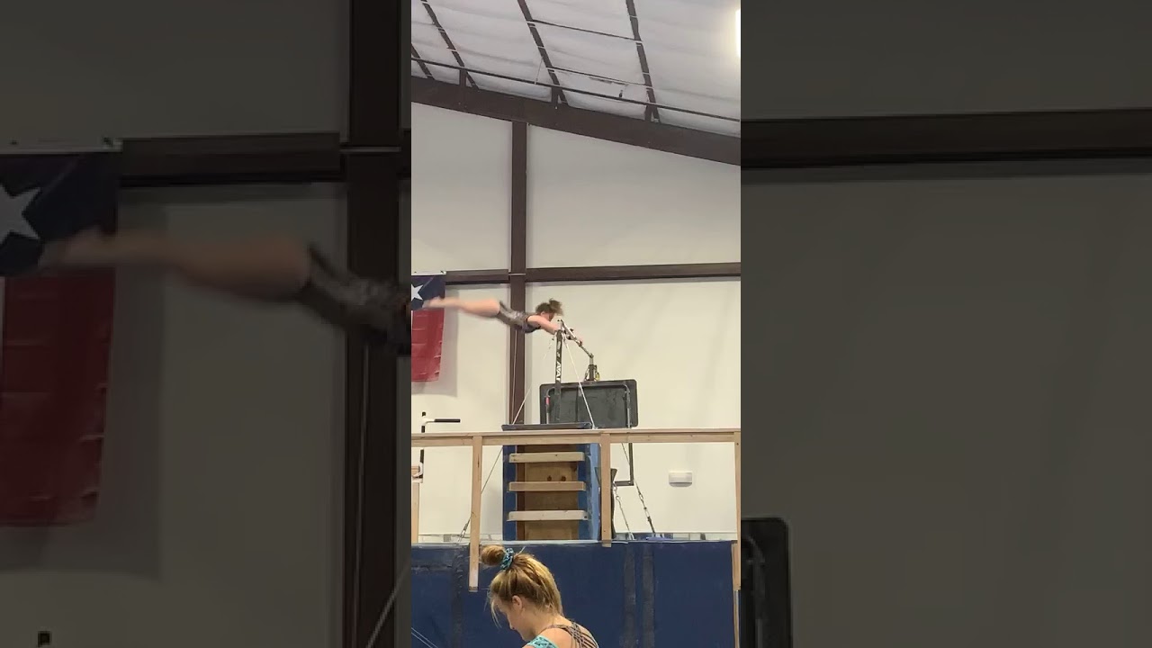 Full twisting double layout off bars - YouTube