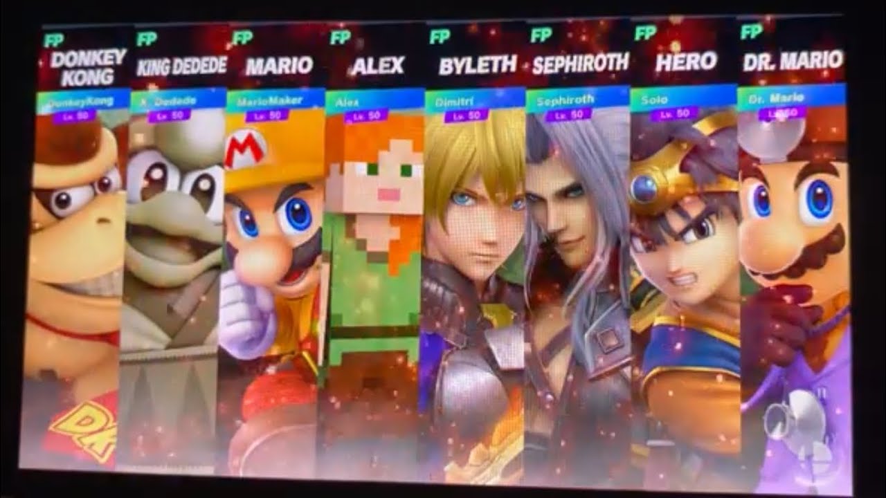 SSBU: Fortnite Ranked Battle - YouTube