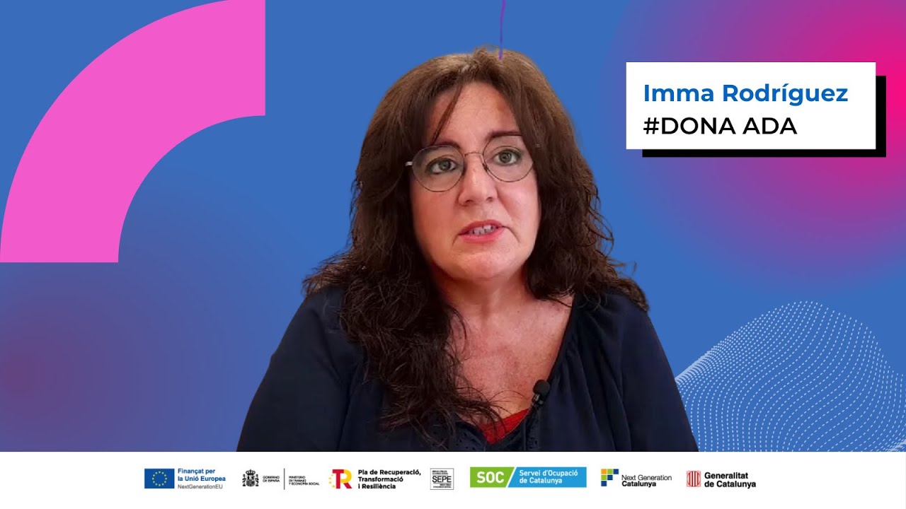 Coneix l'Imma, alumna del Programa ADA d'ACTIC - YouTube