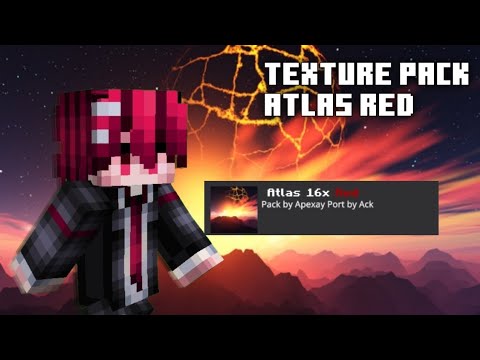 Texture pack Atlas Red 16X ASMR - Bedwar venity - YouTube