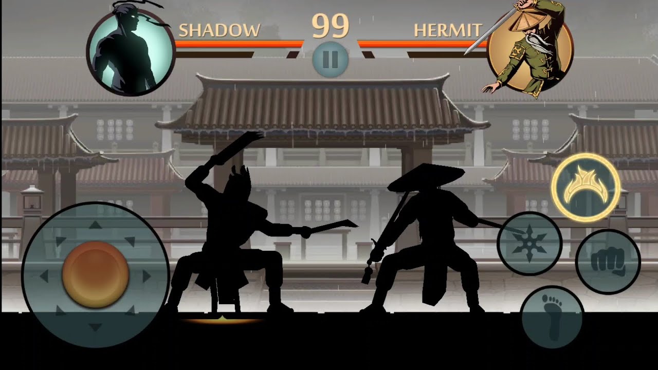 Hermit Interlude Part 2 - Shadow Fight 2 Special Edition Level 39 Gameplay - YouTube