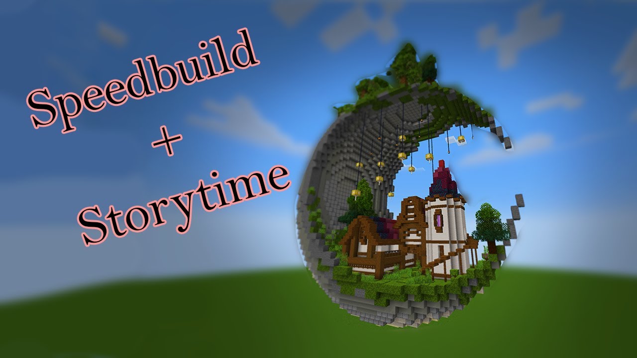 Growing Up In A Small Town | Minecraft Speedbuild and Storytime - YouTube