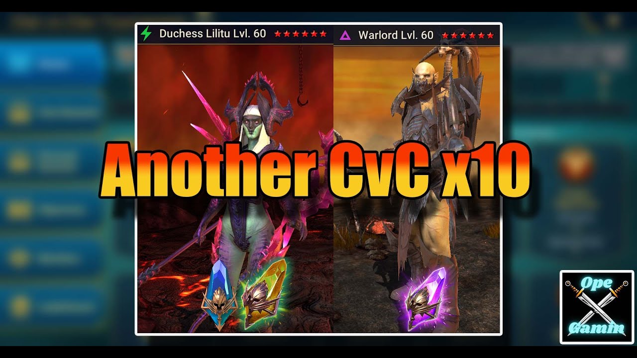 CvC news! [Raid: Shadow Legends] - YouTube