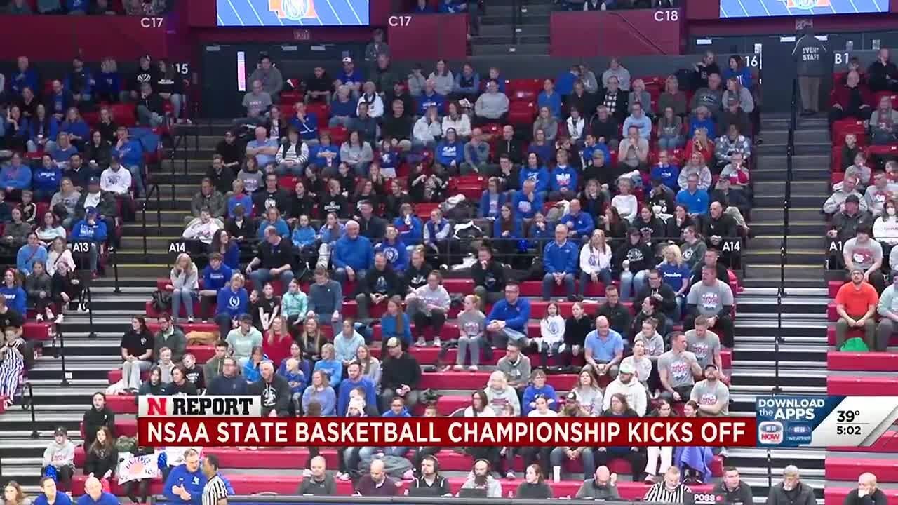 NSAA state basketball championship kicks off - YouTube