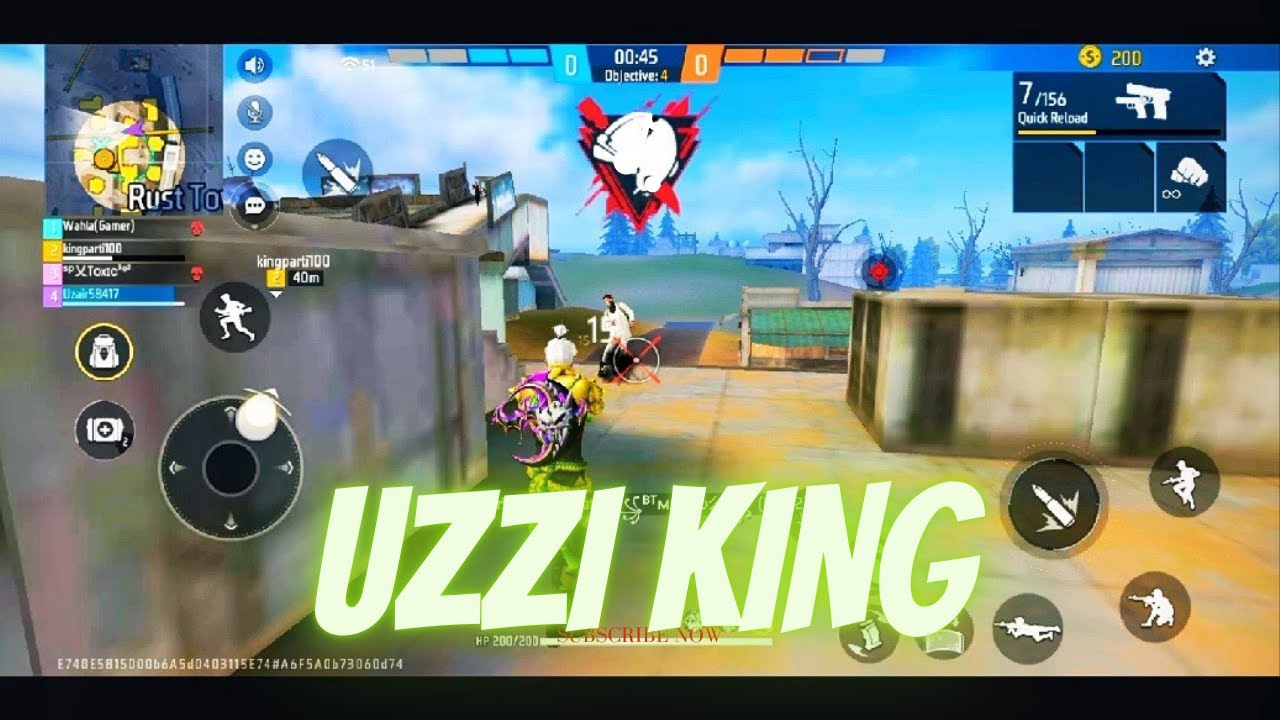 AMAZING GAME OLAY BY UZZI KING|#ffmax |#garenafreefire - YouTube