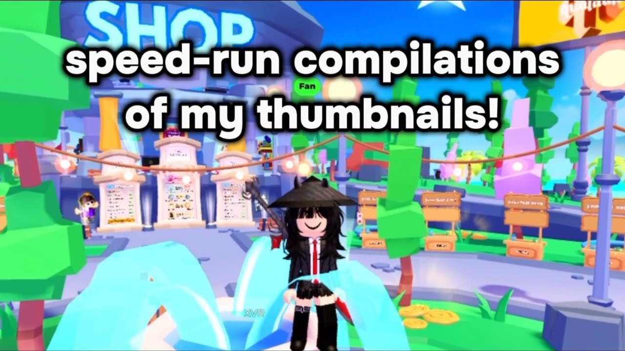 Speed-run Compilation of my THUMBNAILS - YouTube