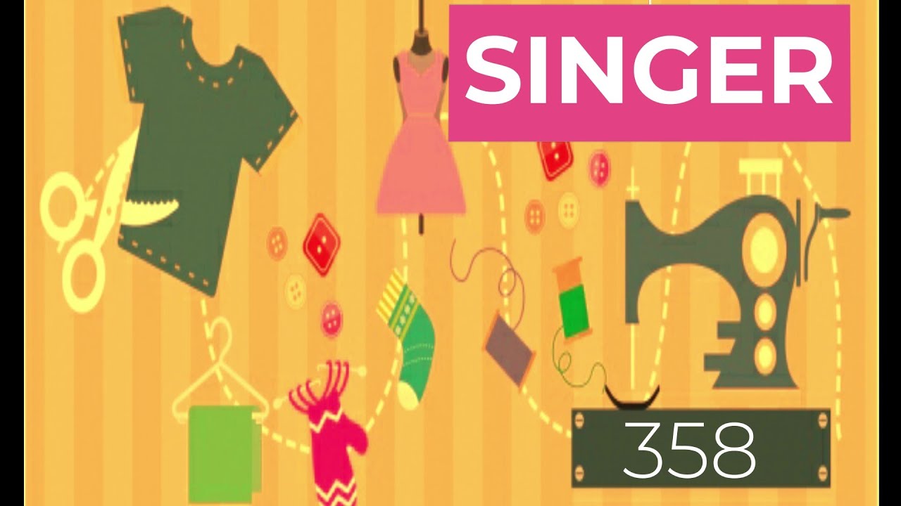 SEWING MACHINES SINGER 358 - YouTube