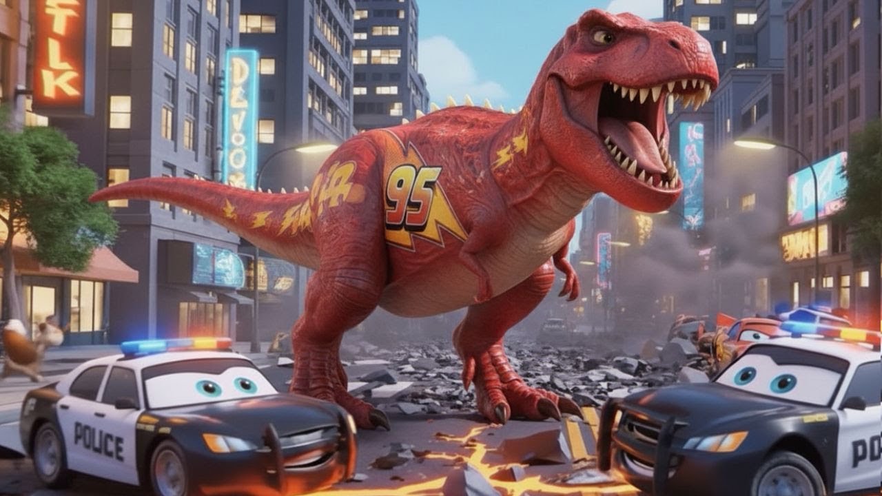 Legend of T-Rex McQueen – The Lost Hero’s Journey Back to Power - YouTube