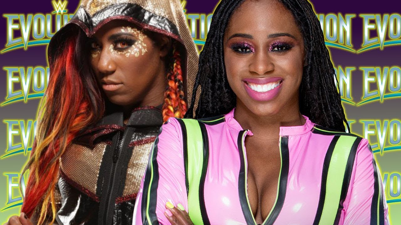 WWE Evolution: Ember Moon vs. Naomi!! - YouTube