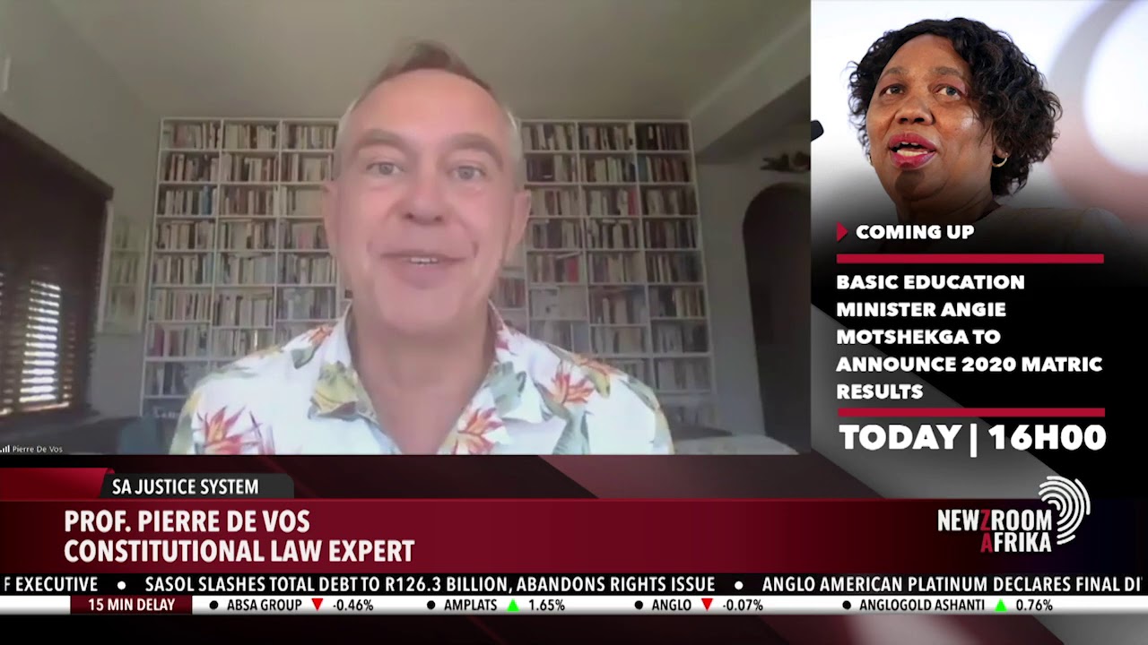 President Ramaphosa defends Judiciary - Pierre De Vos weighs in - YouTube