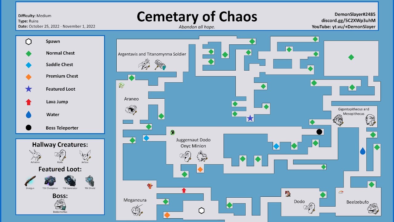 Ark Dungeon Cemetary of Chaos #playark #arkdungeon 25/10/2022 - YouTube