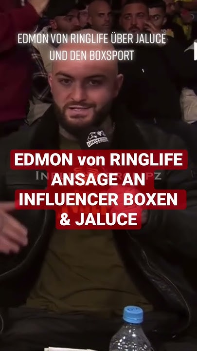 RINGLIFE ANSAGE AN INFLUENCER BOXEN & JALUCE - YouTube