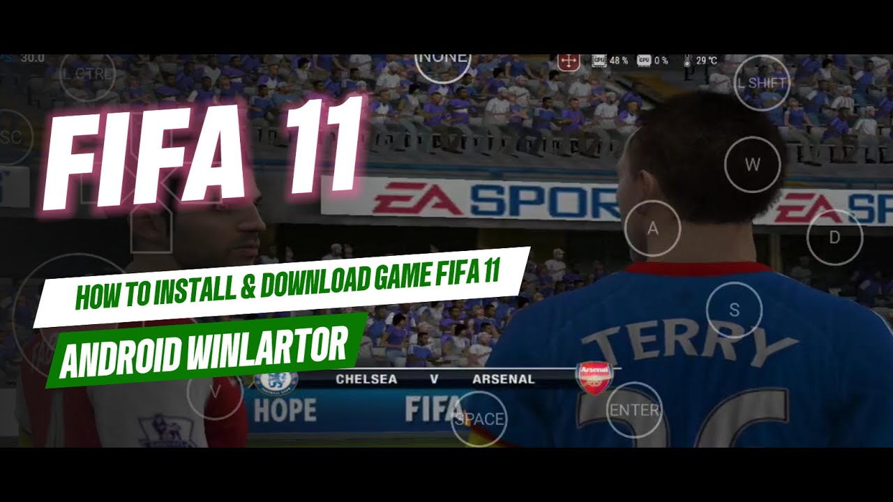 HOW TO INSTALL GAME FIFA 11 Android Winlator 8.0 - YouTube