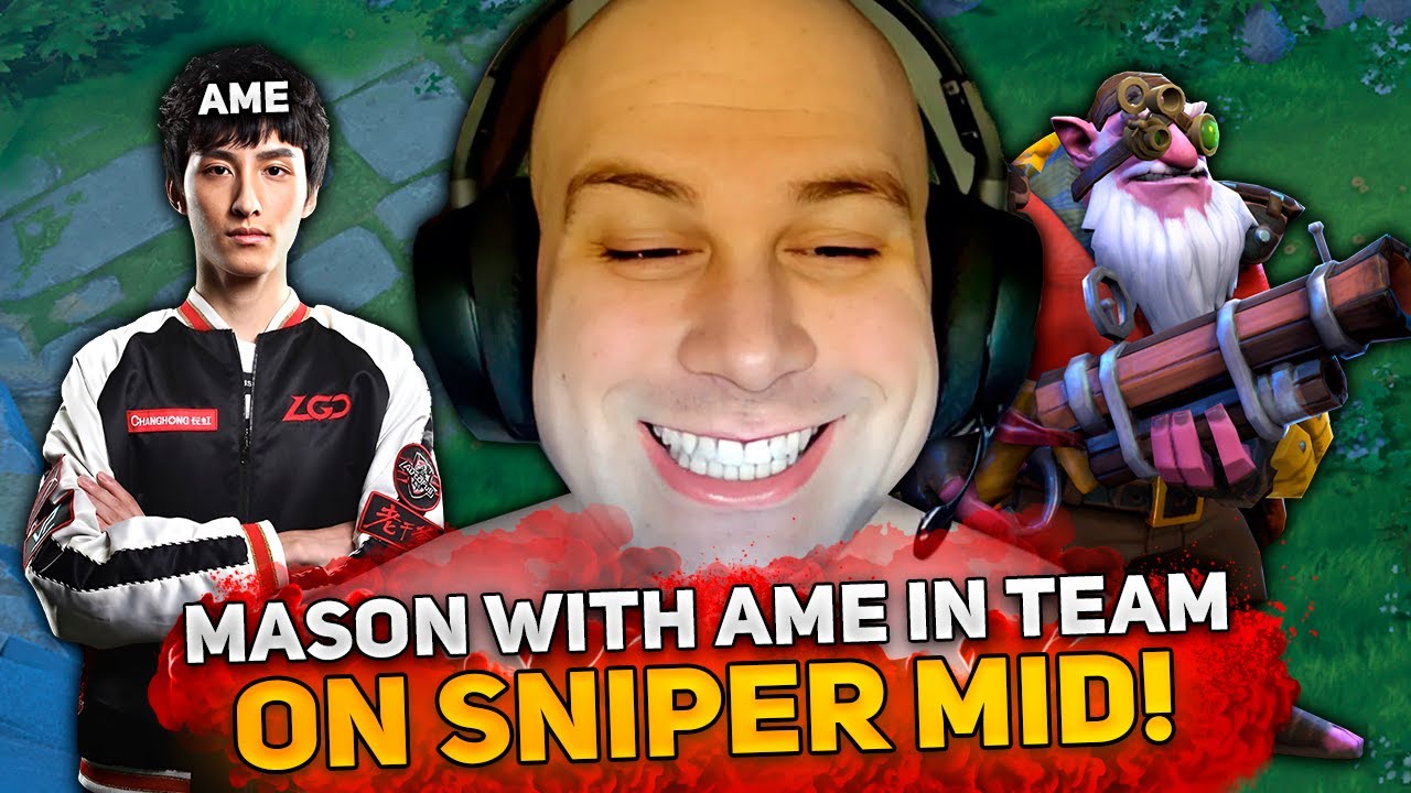 Mason Strong Plays on Sniper Mid with Legend of Dota - Ame in Team ...