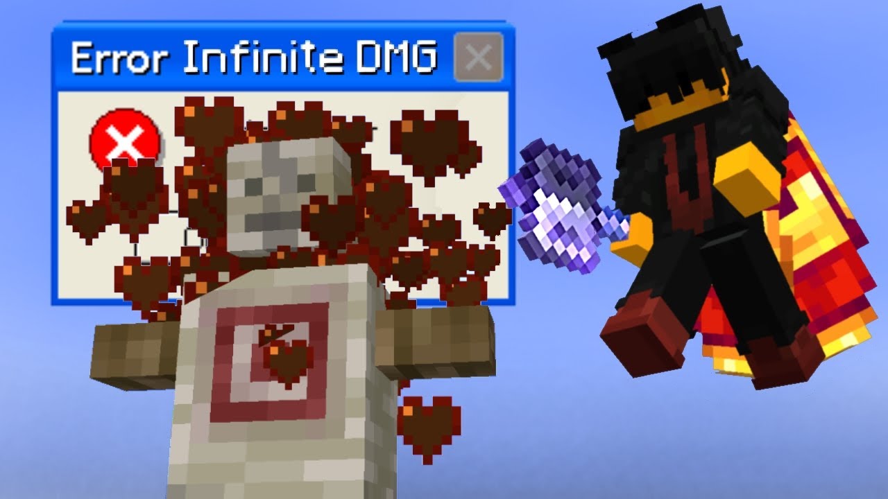 I Broke Minecraft With the Mace’s Maximum Damage - YouTube