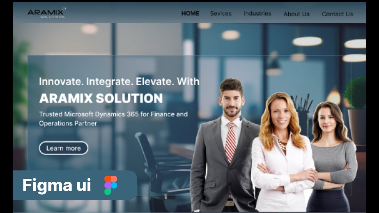 Figma ui design , website hero section ui design by Figma , landing ...