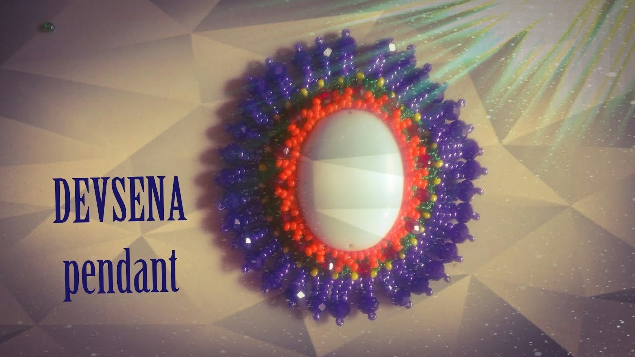 DEVSENA necklace part 2||beaded necklace ||how to make beaded jewellery ...