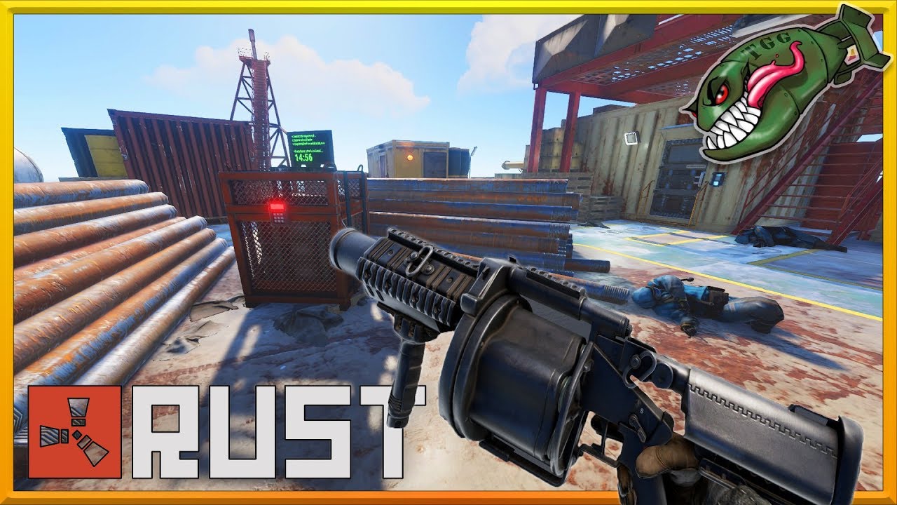 Rust | Fun Run on Small Oil Rig, Best Spot to Kill Heavys #5 (Rust ...