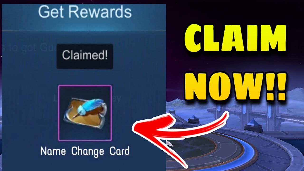 HOW TO GET FREE CHANGE NAME CARD FOR FREE NO DIAMONDS NEEDED | MOBILE ...
