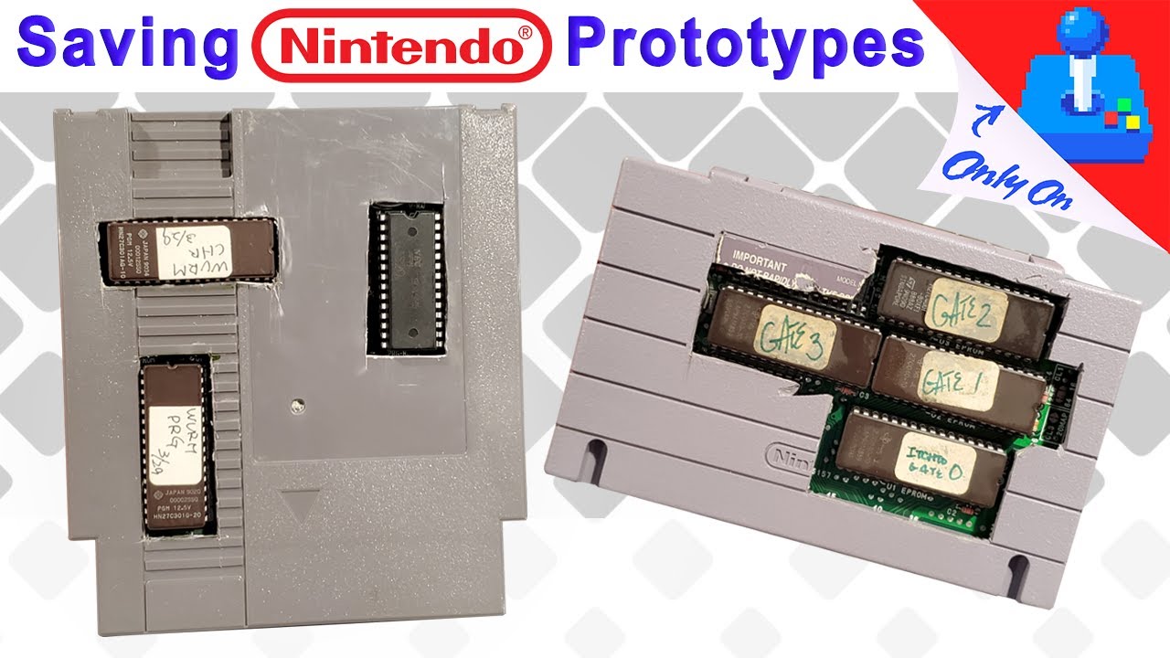 Saving un-dumped Super Nintendo & NES prototypes - YouTube