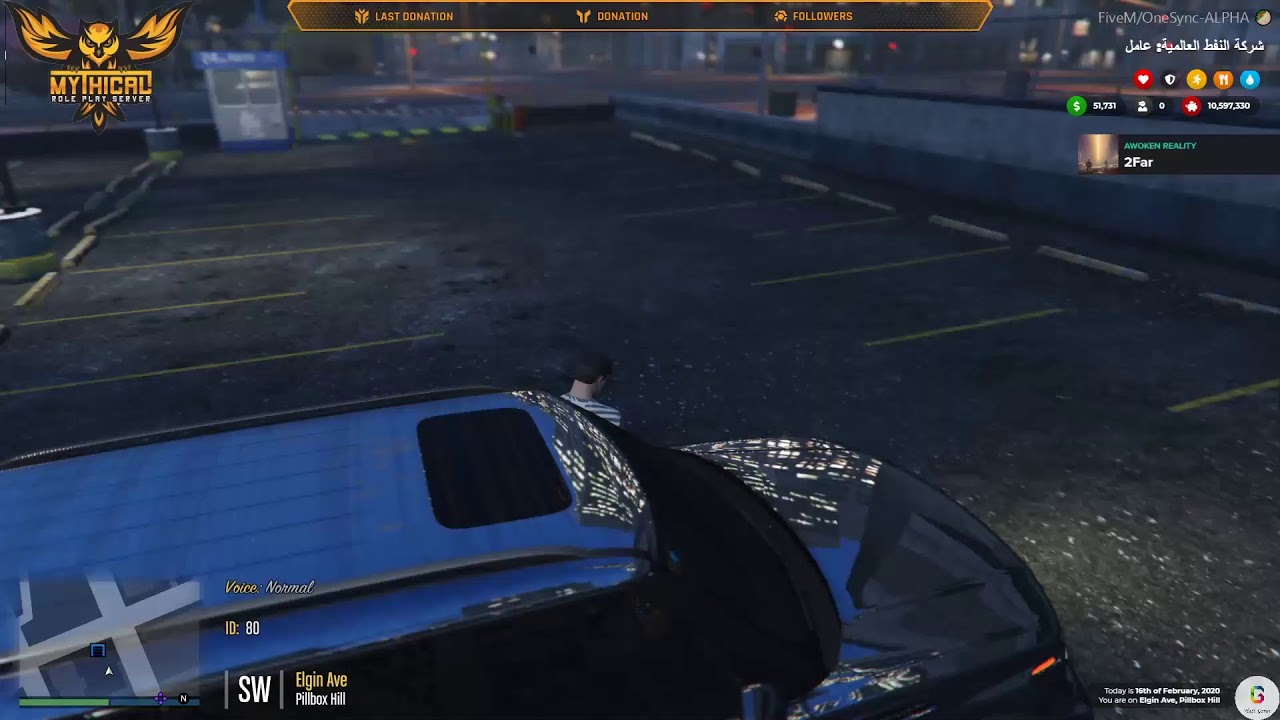 Mythical RP GTA 5 حياة في سيرفر مدينة الأسطورية - YouTube