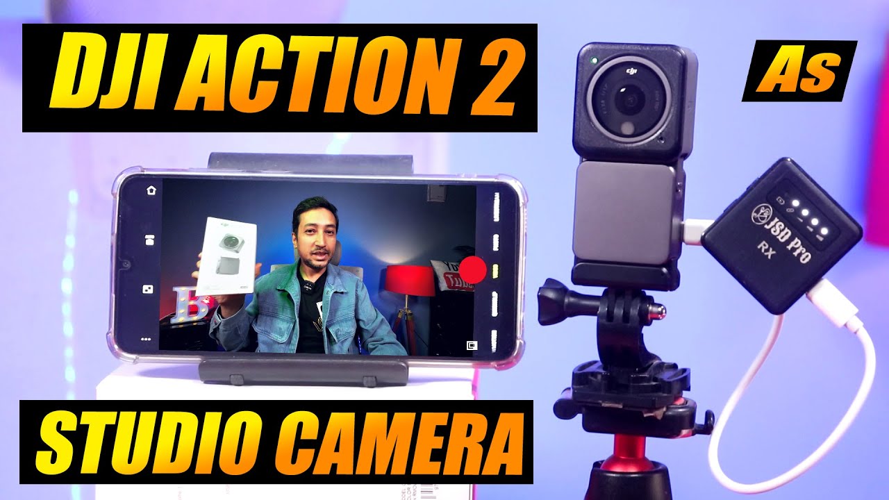 Best Camera For YouTube Videos under 15000 India, DJI Action 2 as a ...