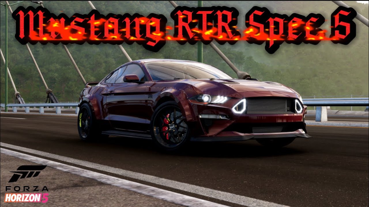 Mustang RTR Spec 5 - YouTube