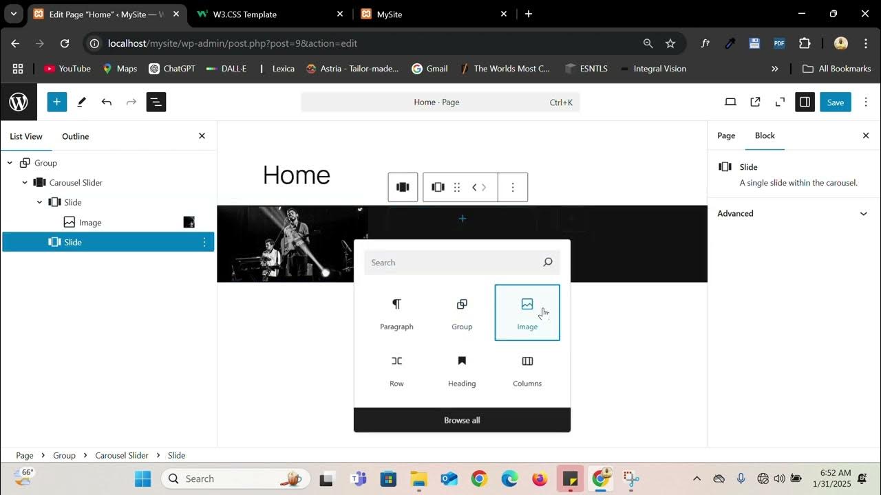 4 - Adding a Slider to Your WordPress Page - YouTube
