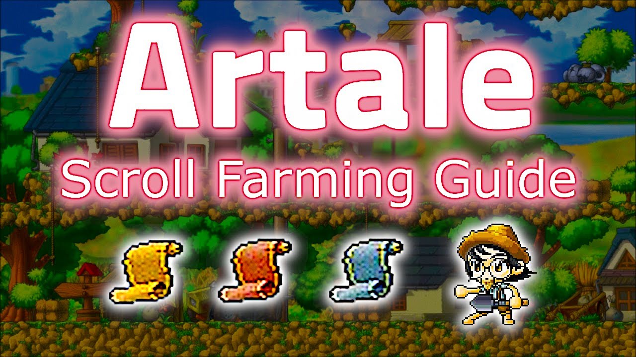 where to farm scrolls in artale - YouTube