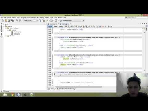 Tutorial Membuat Program Rumah Sakit Dengan Menggunakan Java netbean - YouTube