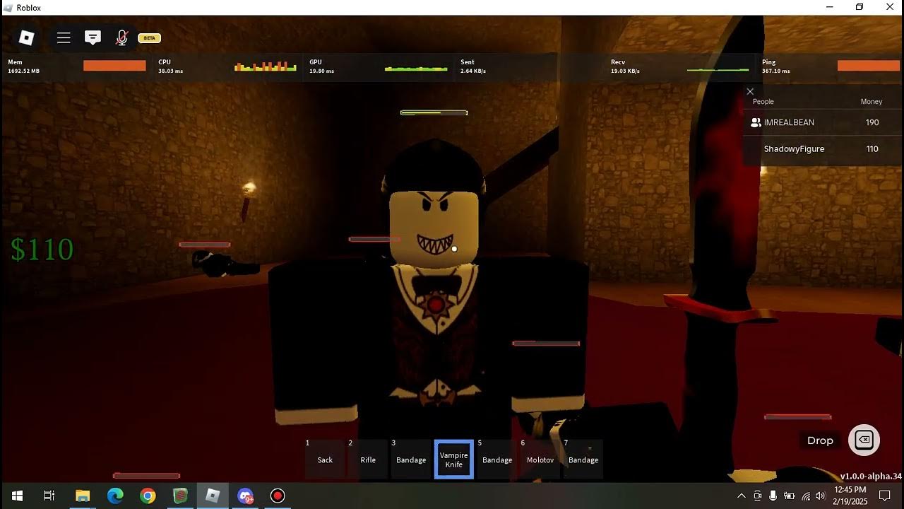 Vampire Knife Showcase | Dead Rails | Roblox - YouTube