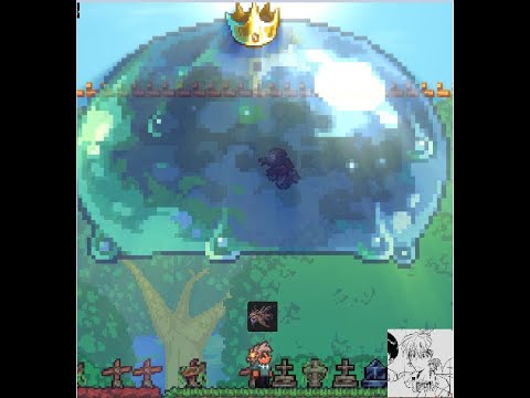 (Calamity Infernum) King Slime True Melee No Hit - YouTube