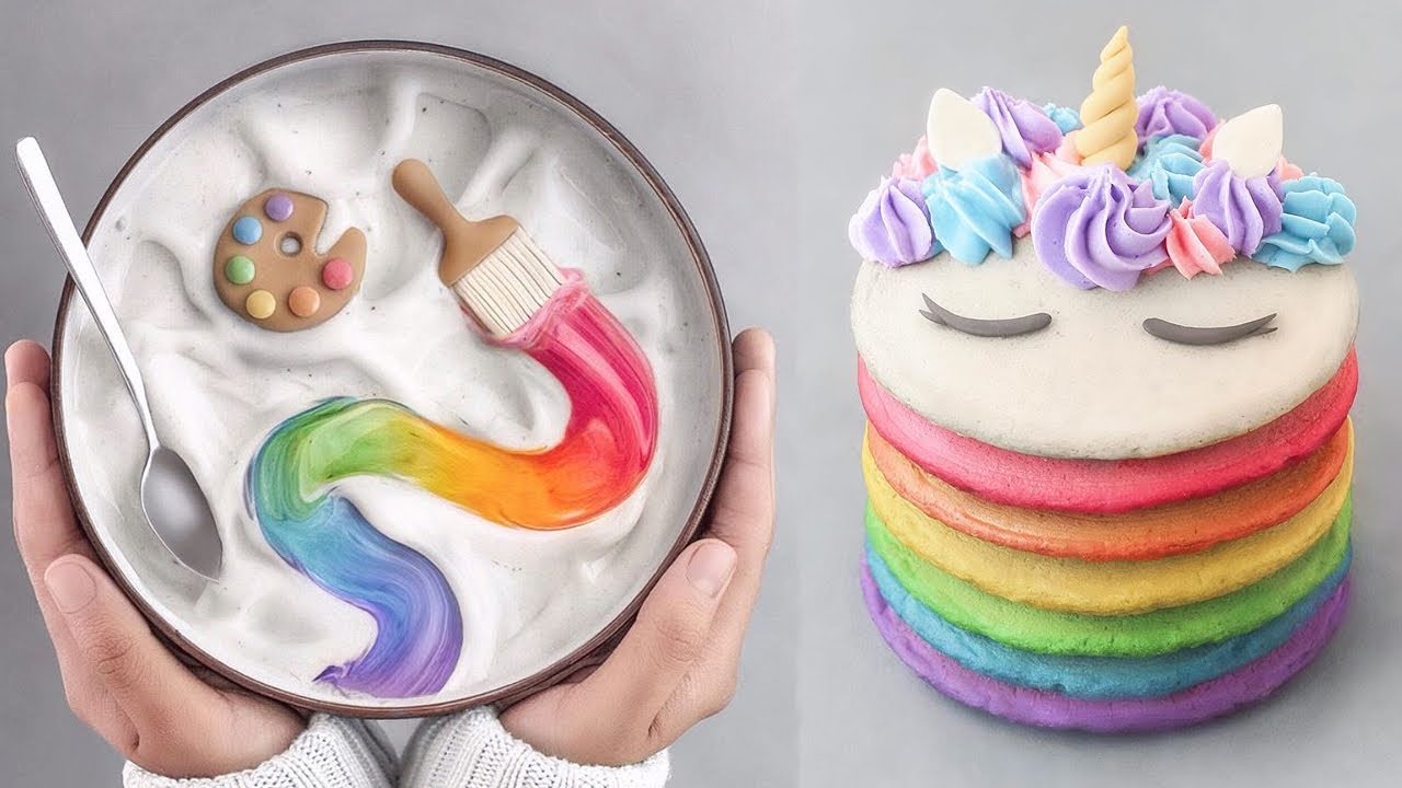 Most Satisfying Colorful Cake Decorating Ideas So Yummy Chocolate
