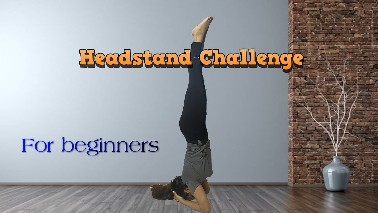 How to do headstand : Day 1 of Learning Headstand for Beginners - YouTube