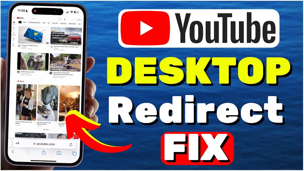 How to Get YouTube Desktop Mode on Mobile (iPhone & Android) [2024] - YouTube